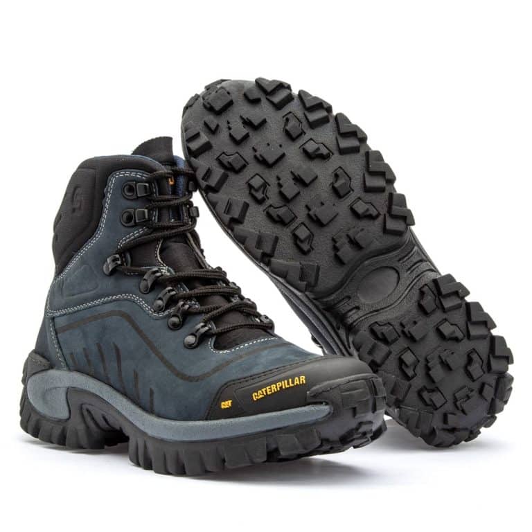 Bota Caterpillar Conquest Azul Nobuck - Caterpillar