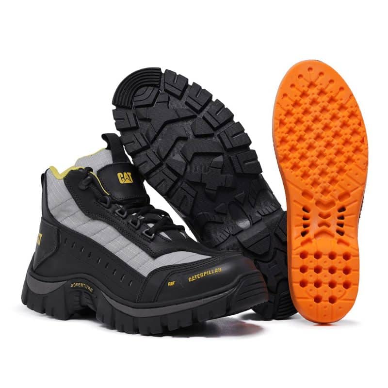 Bota Caterpillar 2068 Preto Cinza - Caterpillar